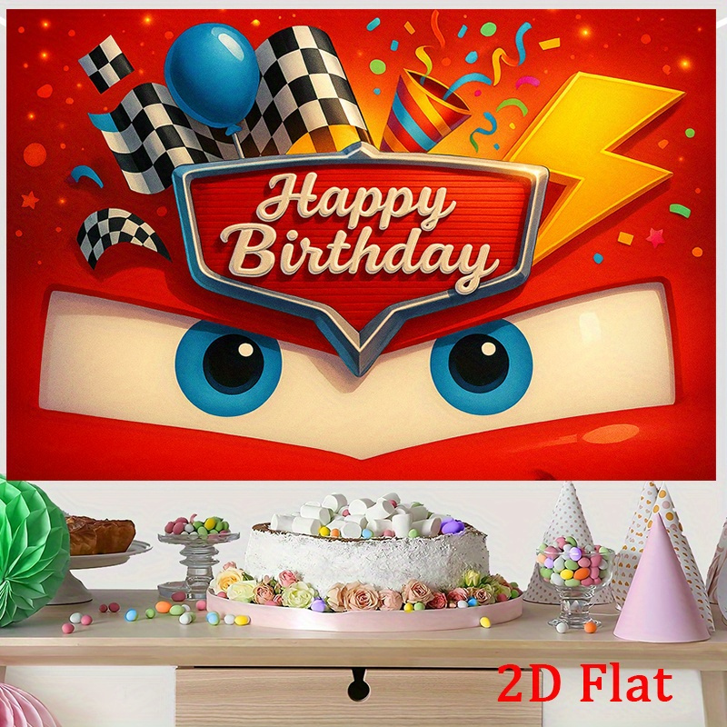 cars party decorations sold on Temu United States
