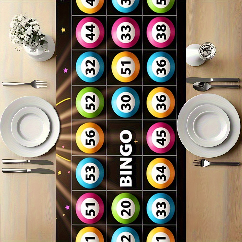 bingo fabric sold on Temu United States