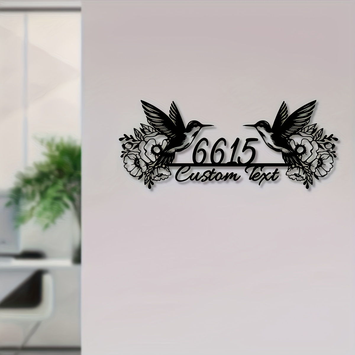 house name signs sold on Temu Canada