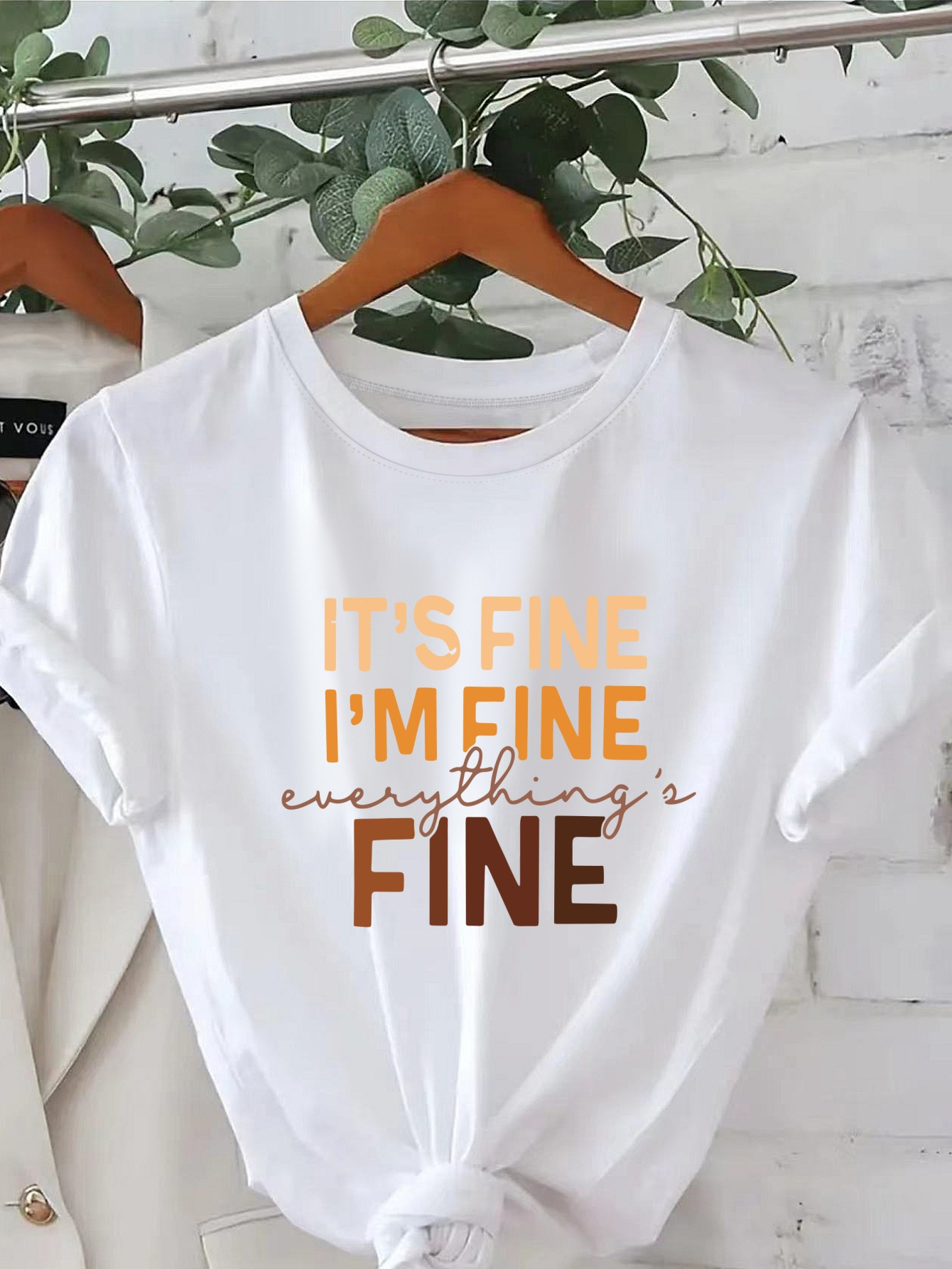 i m fine t shirts sold on Temu United States
