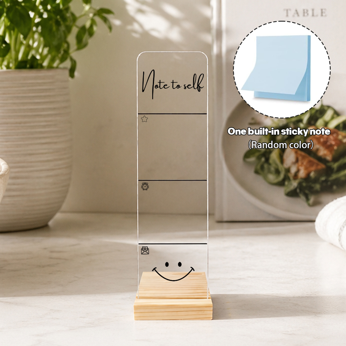 sticky note holder for monitor sold on Temu Australia