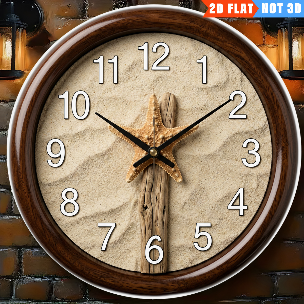 beachy clocks sold on Temu United States