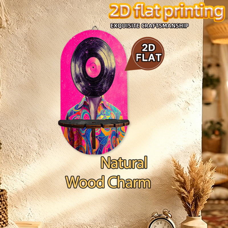vinyl record shelf sold on Temu United States
