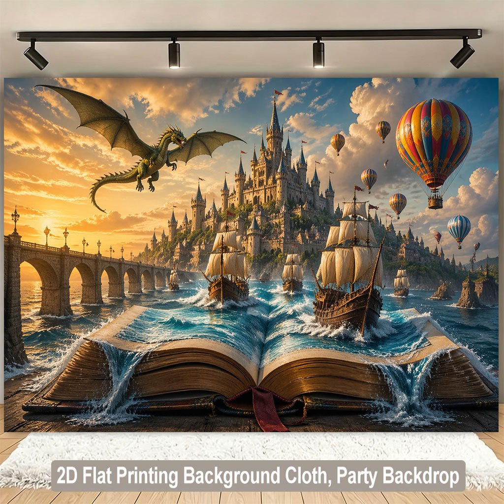 castle banners sold on Temu United States