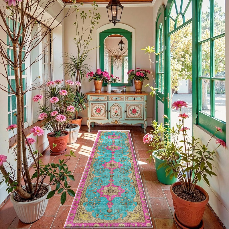washable runner rugs sold on Temu United States