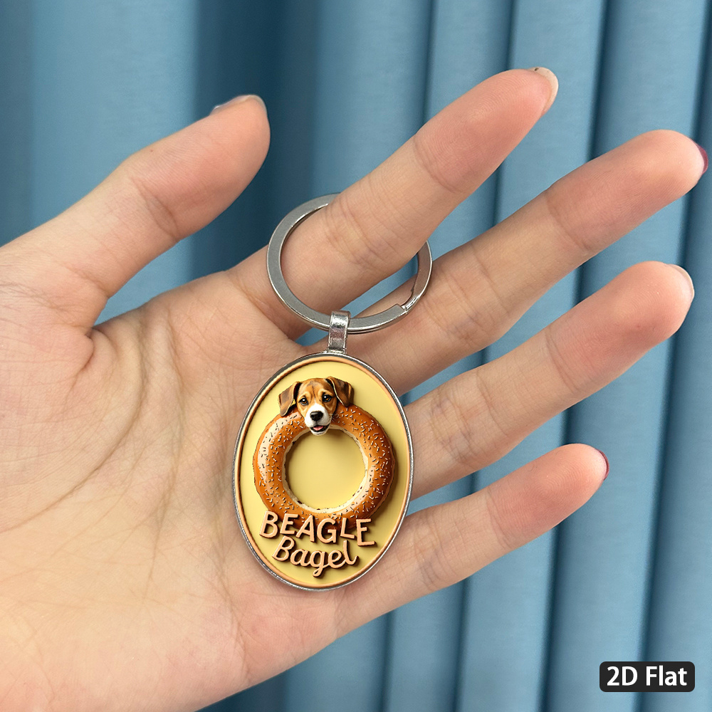 beagle keychain sold on Temu United States