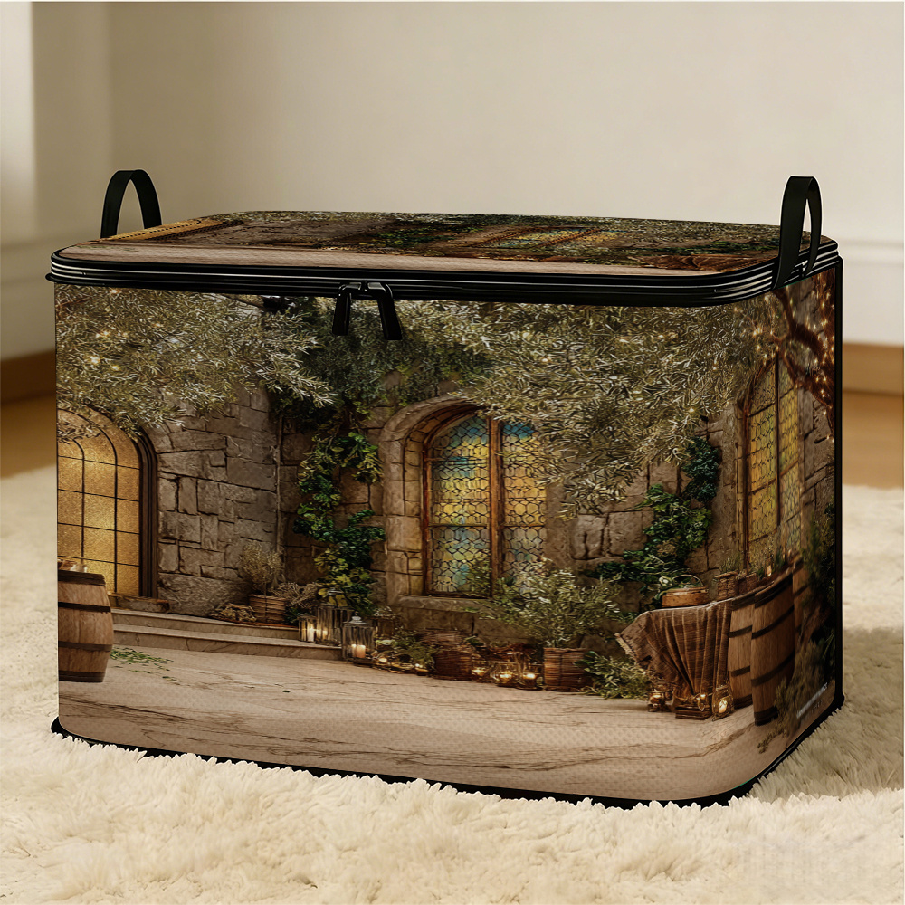 fabric storage box sold on Temu United States