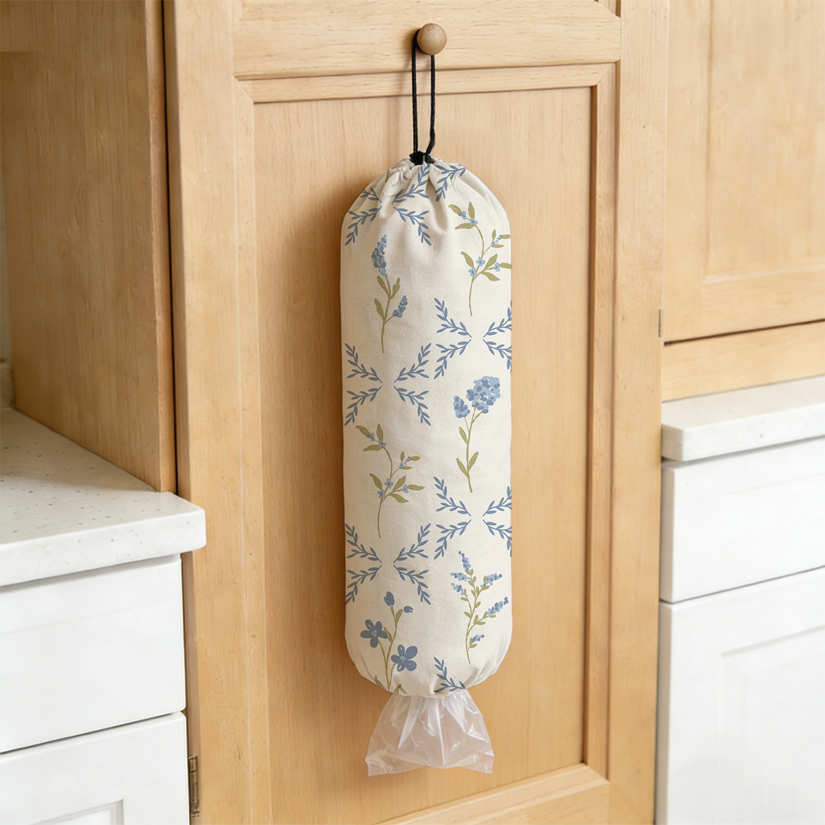 kitchen bin bag holder sold on Temu United States