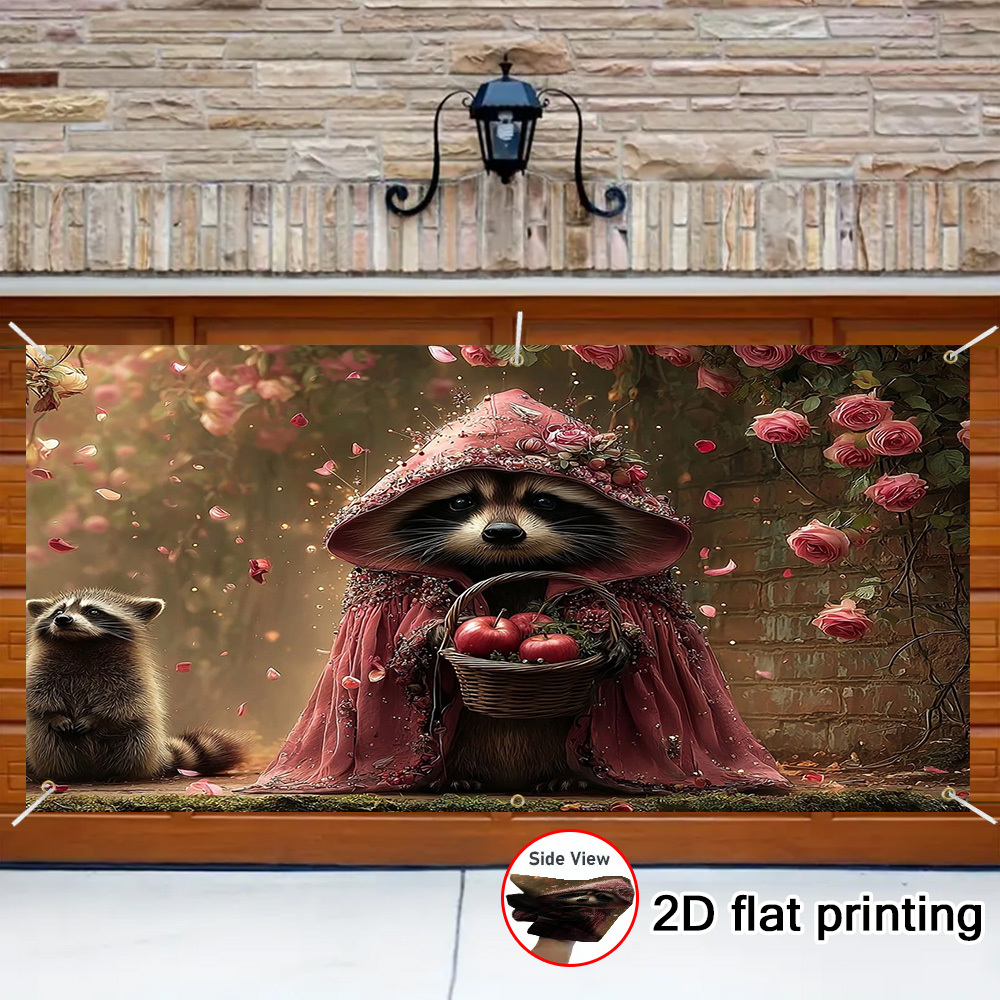 garage door decor sold on Temu United States