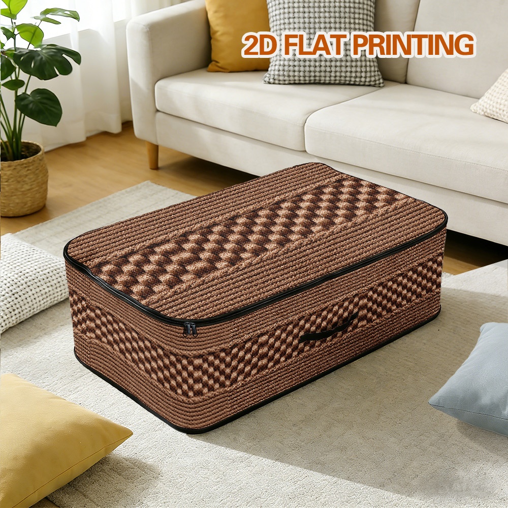 fabric storage boxes sold on Temu United States
