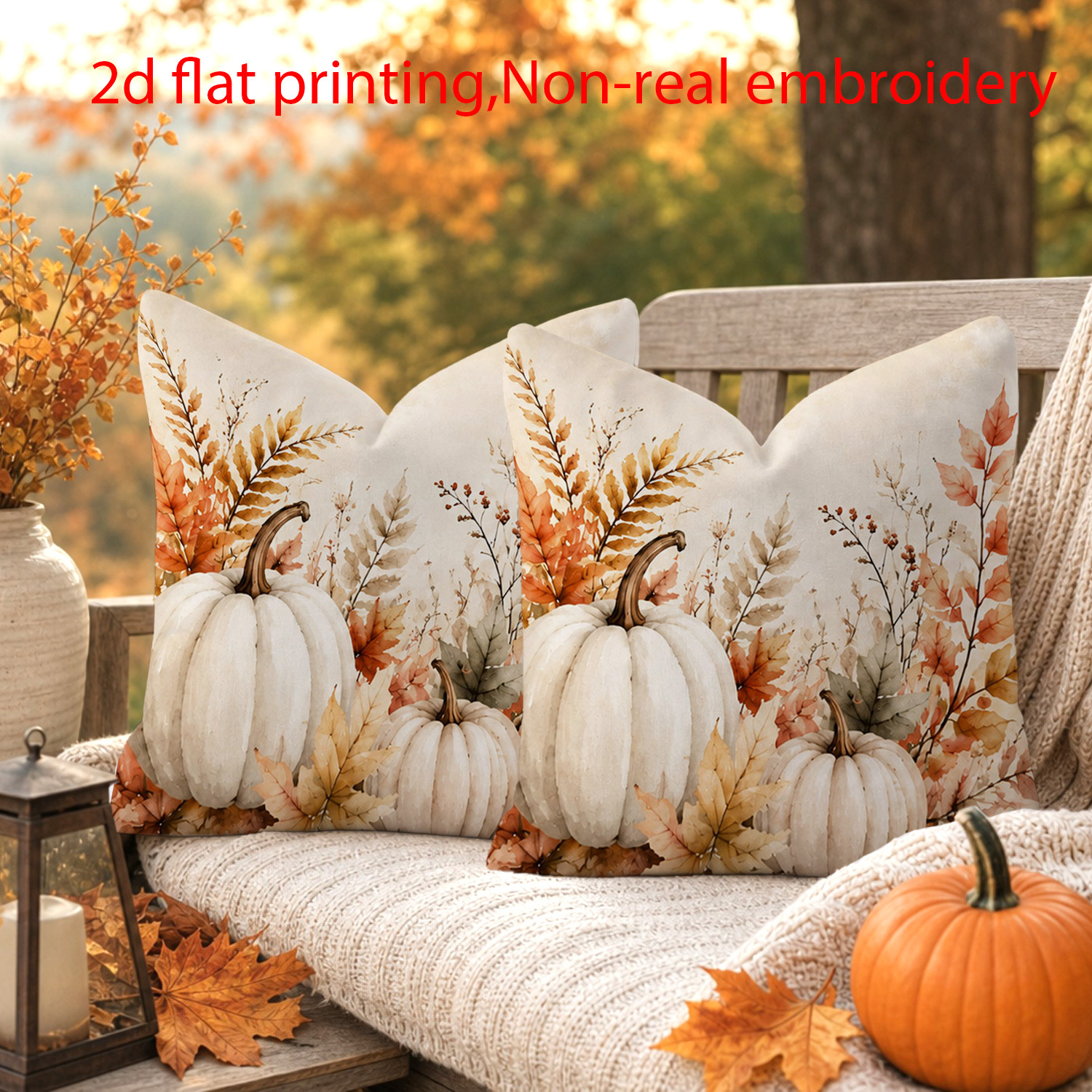 fall decoration sold on Temu Canada