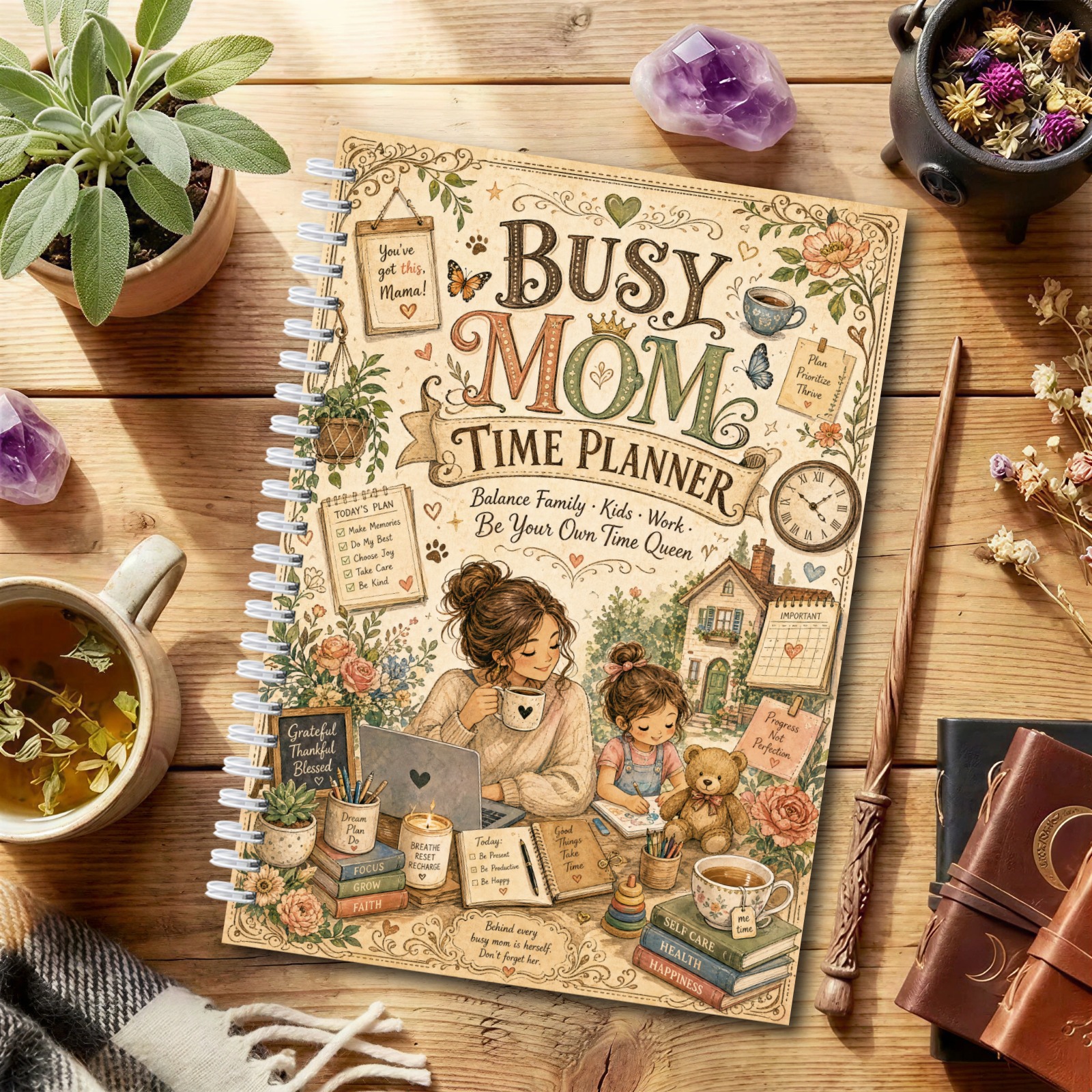 daily planners sold on Temu United States