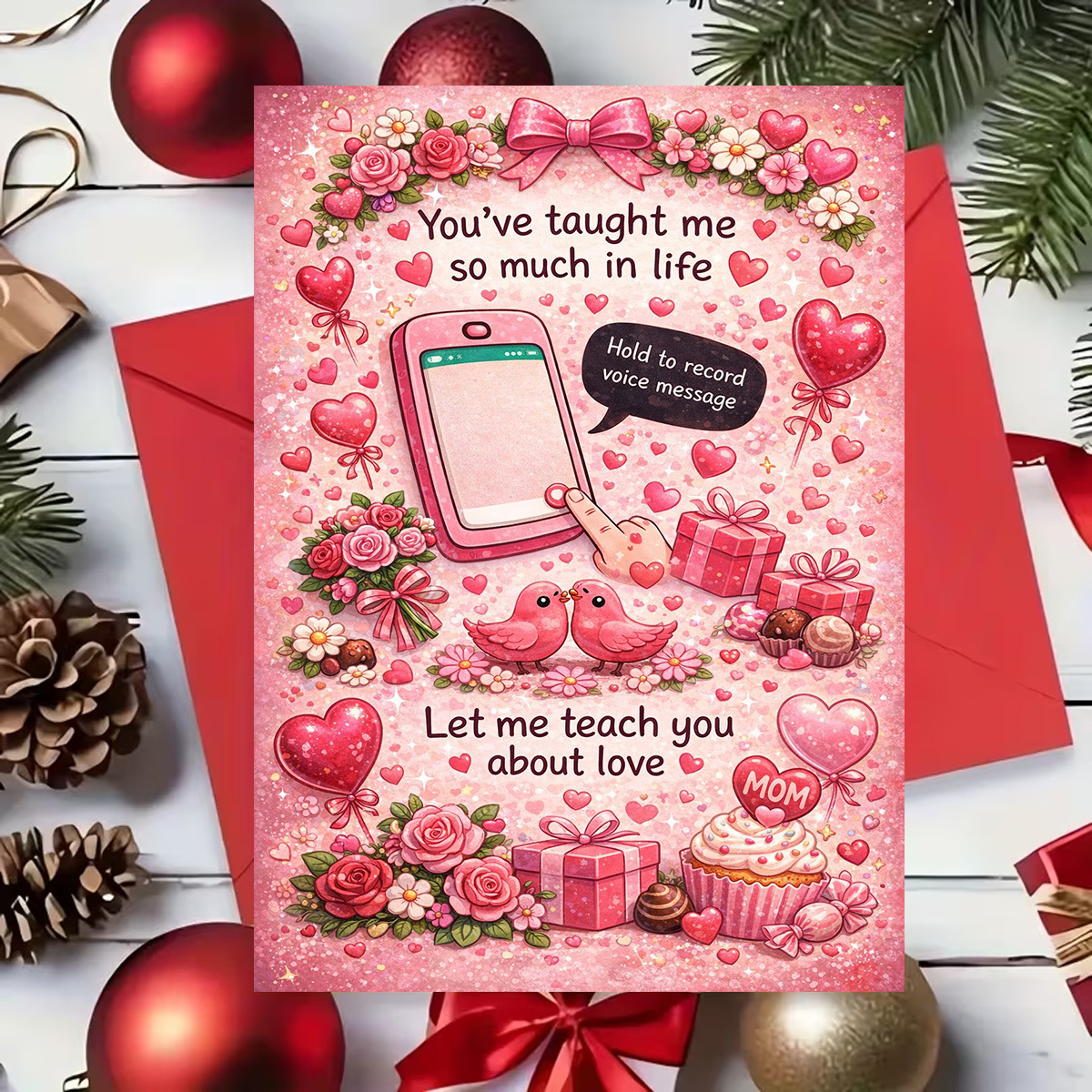 recordable greeting card sold on Temu United States