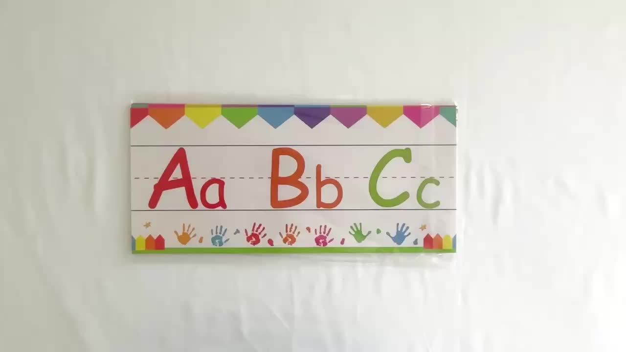 Alphabet Border For Nursery