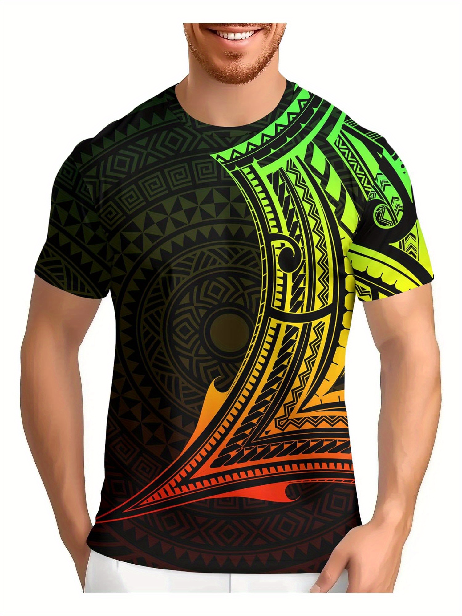 tribal shirts for men sold on Temu United States
