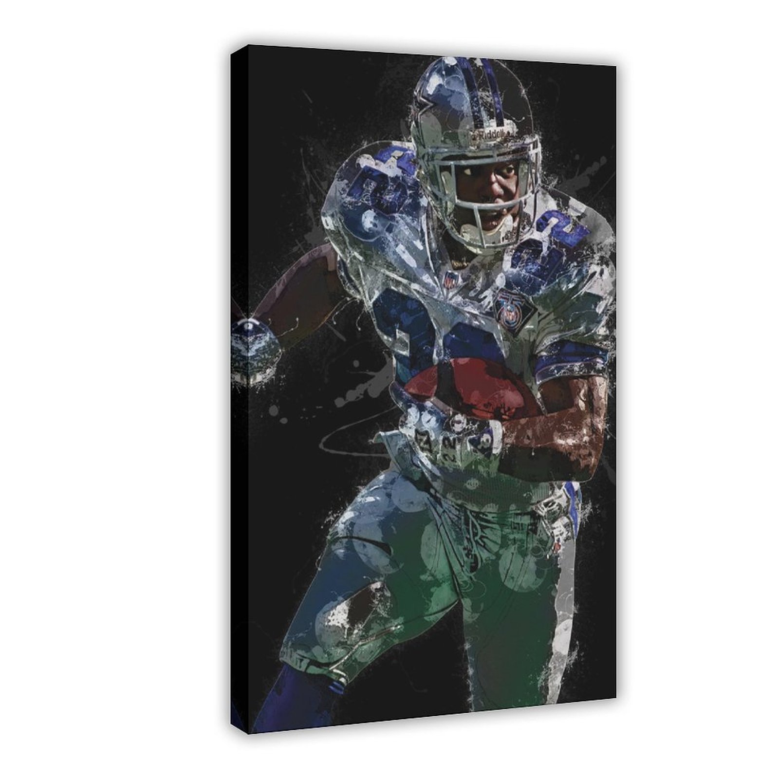 Football Canvas Poster Bedroom Decor - Temu