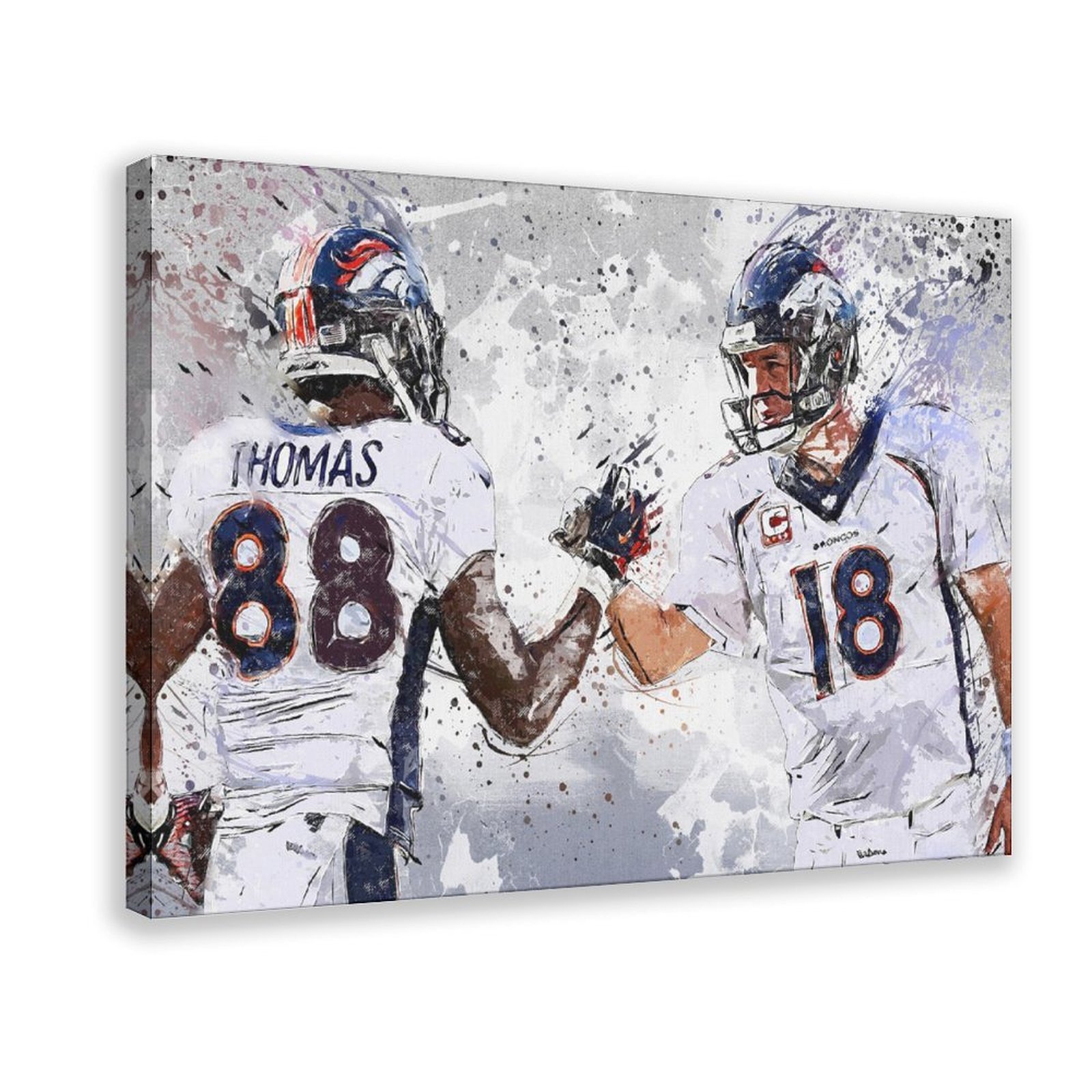 Demaryius Thomas Canvas Classic - Temu