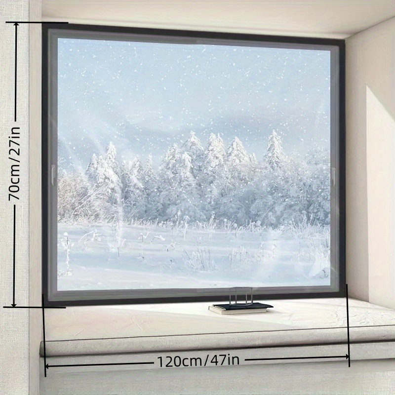 Window Insulation Kit Transparent Windproof Warm Film Easy - Temu South ...