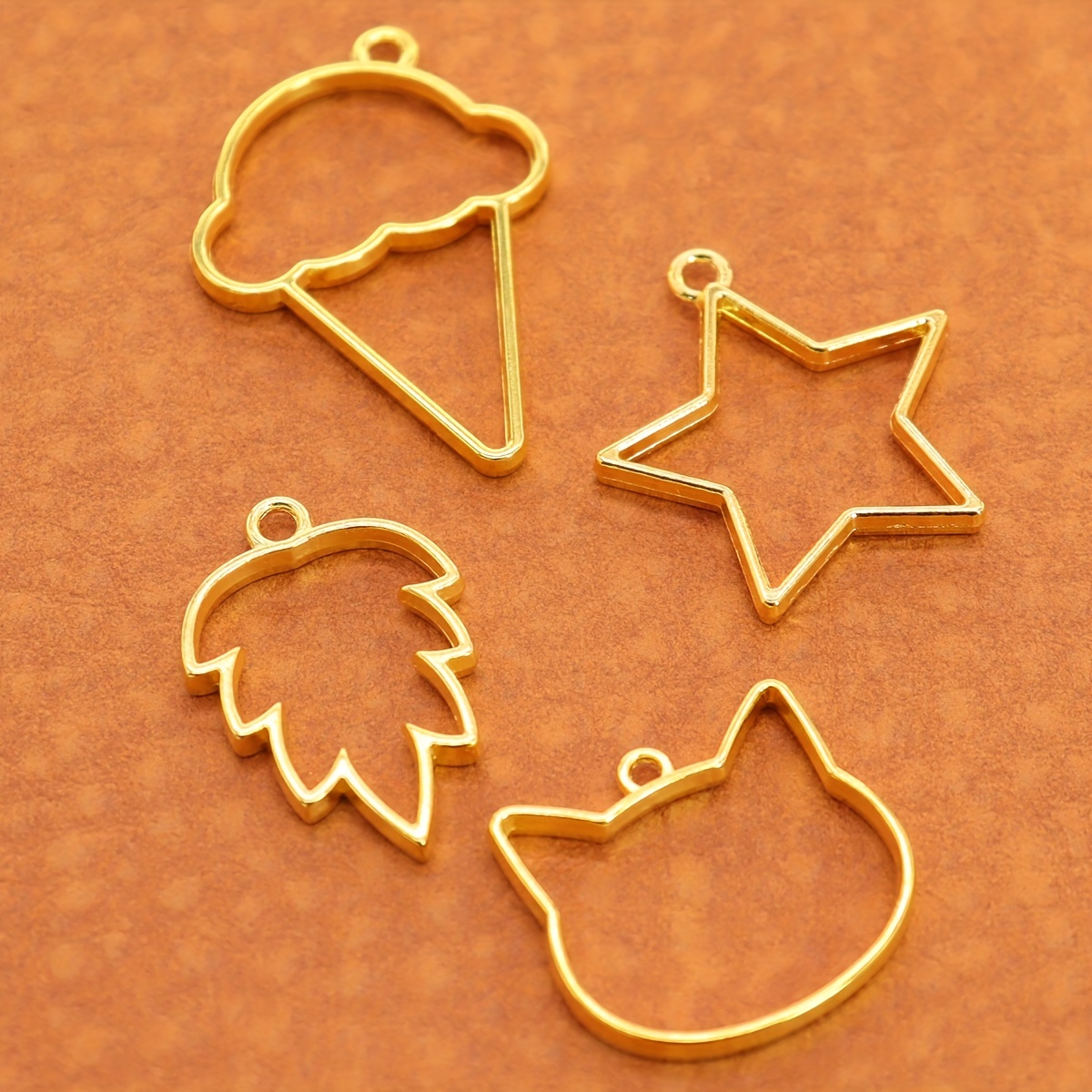 Mixed Alloy Fan Star Cherry And Other Drip Glue - Temu Canada