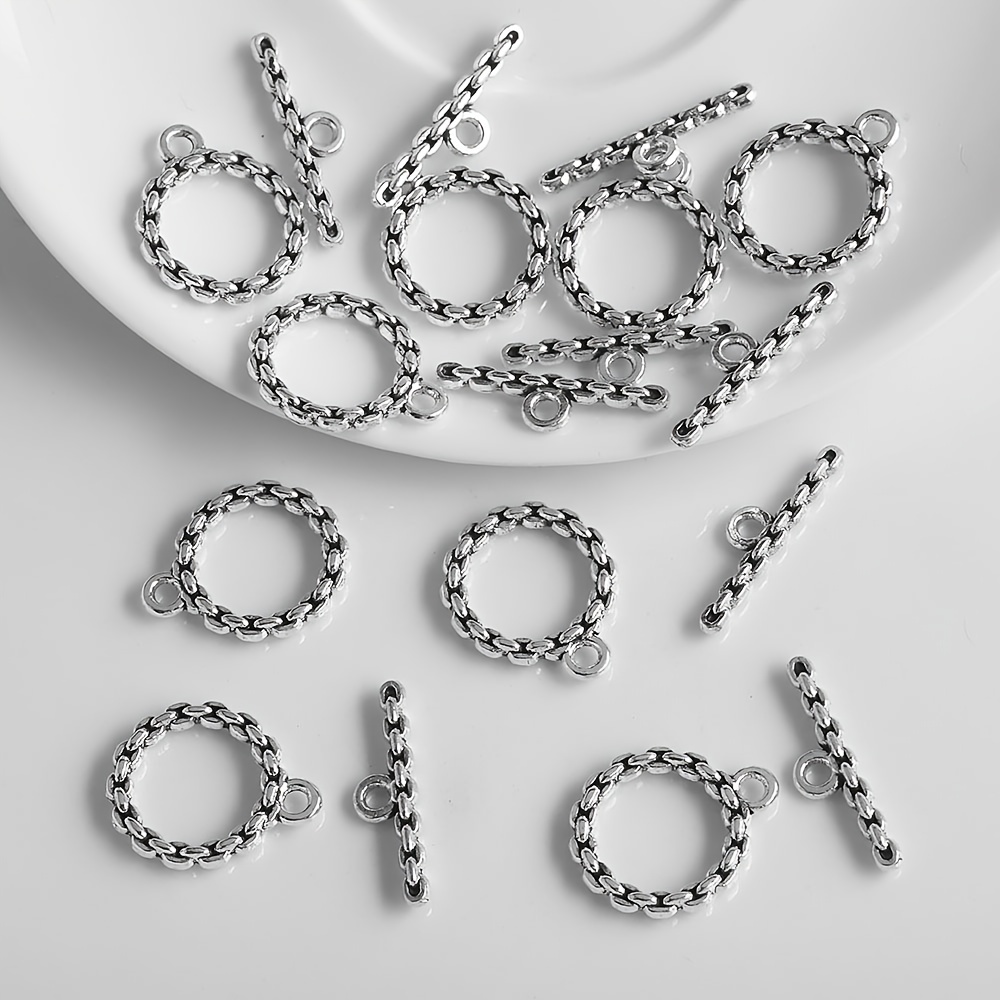 Ot Buckle Integrated T Stick Round Circle Toggle Clasps - Temu United ...