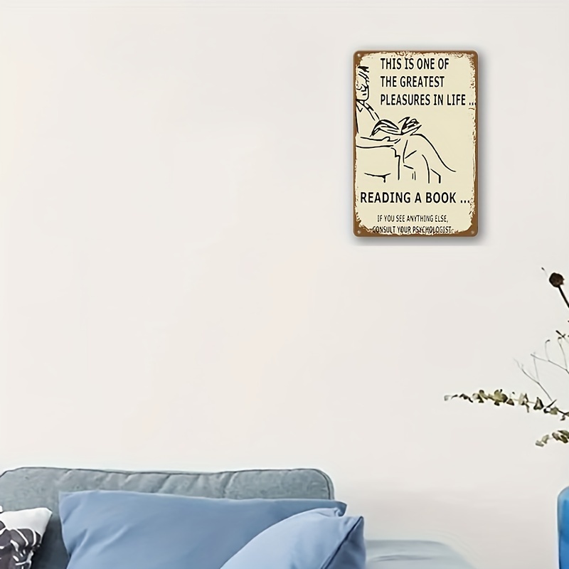 Retro Metal Sign Humorous Home Decoration Waterproof Durable - Temu