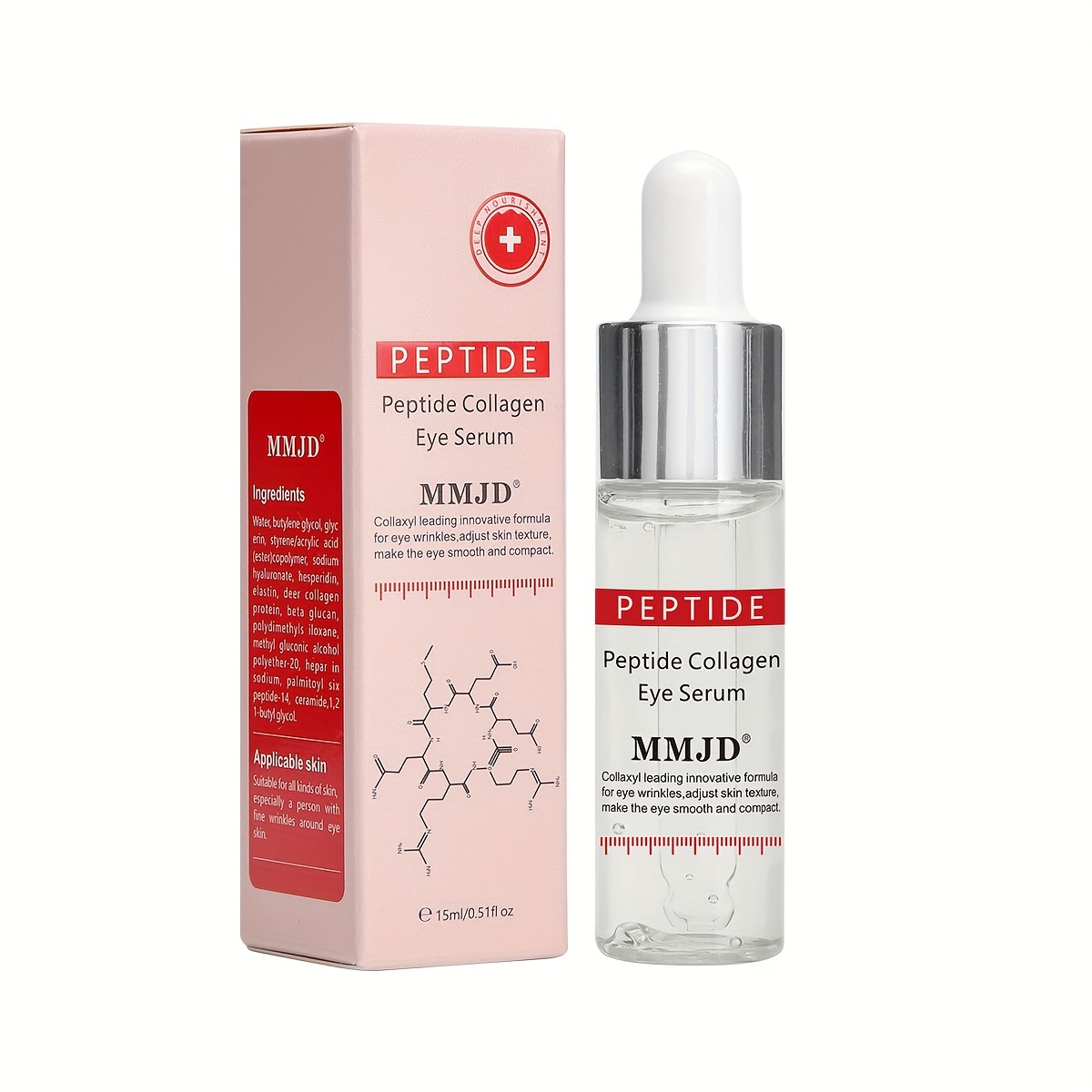 Collagen Eye Serum, Hydrates And Moisturizes Facial Eye Serum, Dark ...
