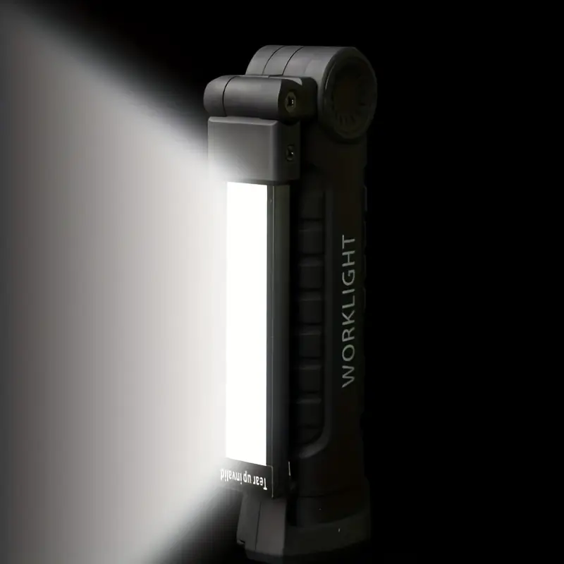 Usb 다기능 Cob 램프 자석 자동 수리 작업 등 Led 경고 밝은 손전등 Temu Republic Of Korea
