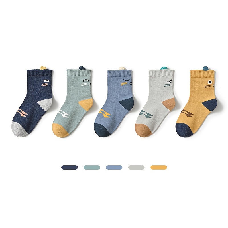 Baby Boys Kids Cartoon Cat Pattern Cute Socks Breathable - Temu Australia