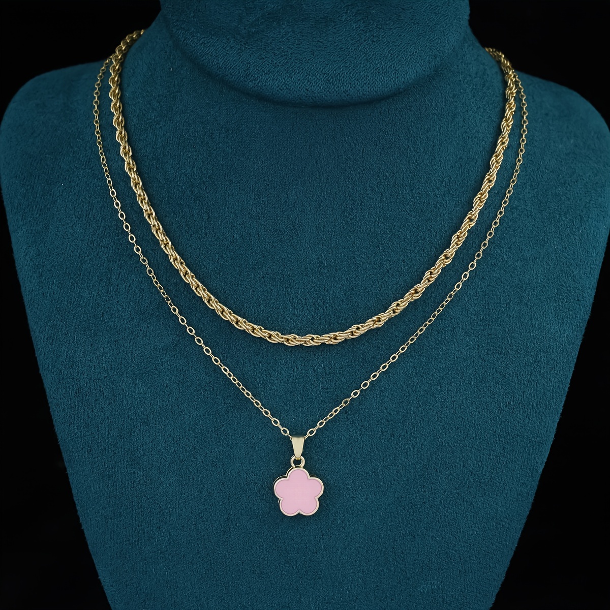 Stylish Necklaces Trendy Lucky Flower Design Multi Colors - Temu United ...