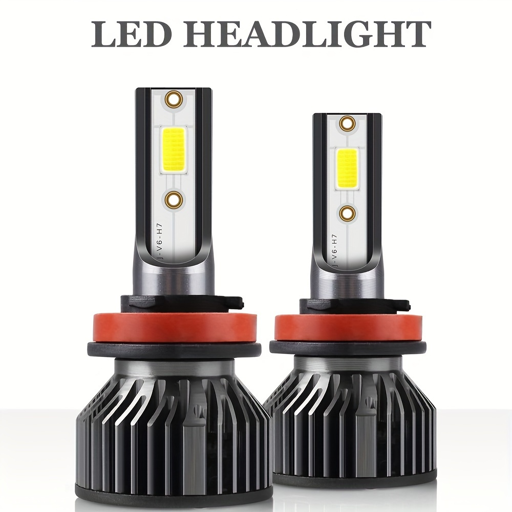 2 Piezas Bombillas Led Faros Antiniebla Luces Altas Bajas - Temu Mexico