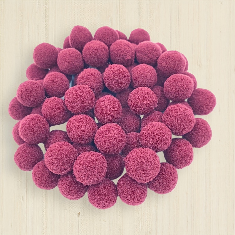 Multicolor Fluffy Ball Soft Pompom Plush Ball Creative Diy - Temu ...