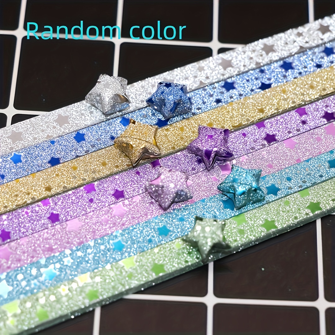 Shiny 7 color Handmade Origami Shiny Handmade Origami Double - Temu Canada