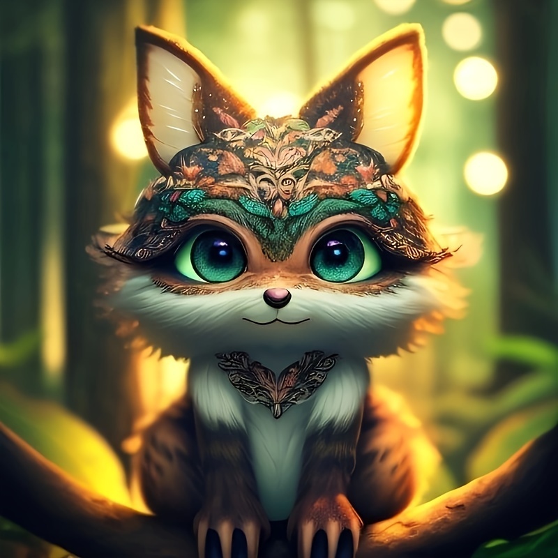 Squirrel Full Round Diamond Painting Kit 5d Art Embroidery - Temu Canada