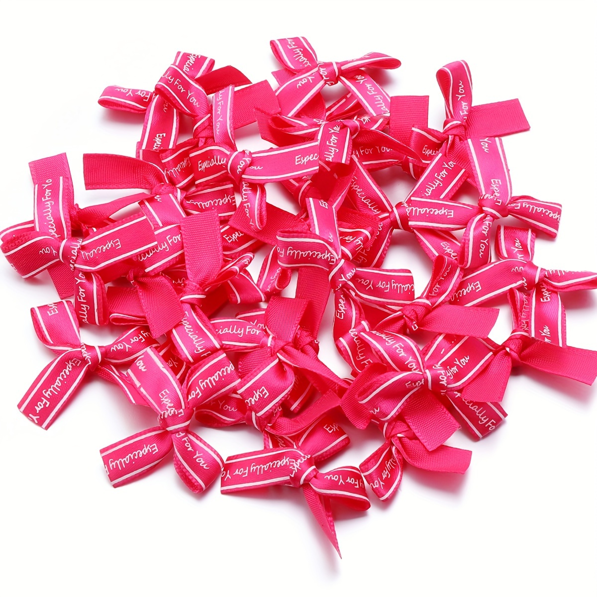 Letter Ribbon Bow Pendants Diy Flower Gift Box Packaging - Temu United ...