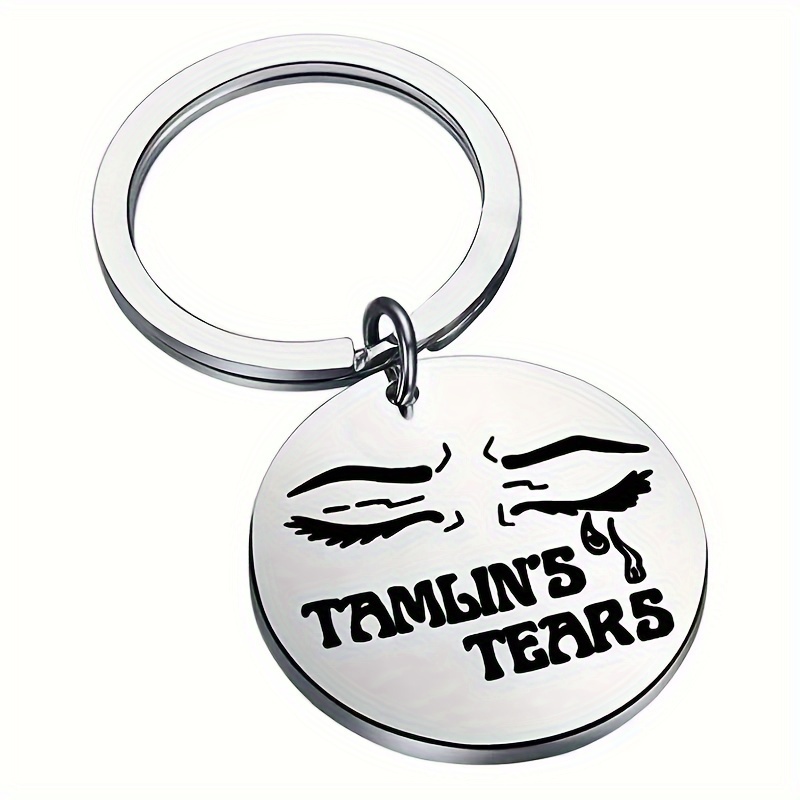 1pc Silvery Keychain Steel For Car Decors | Temu Ireland