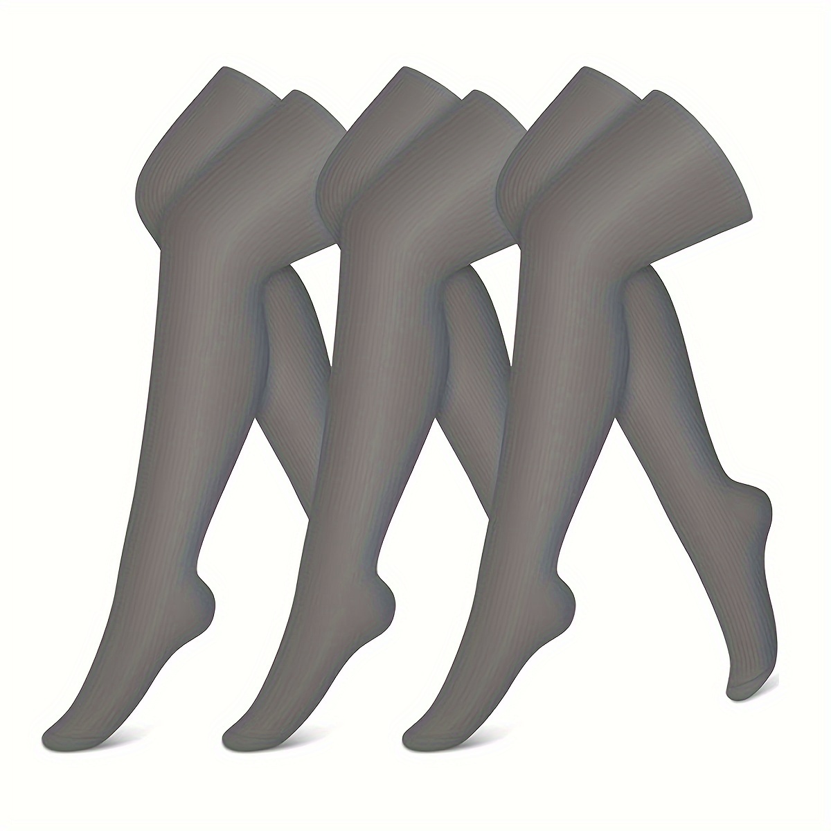 Sports Thigh High Stockings Comfy Compression Knee Socks - Temu Canada