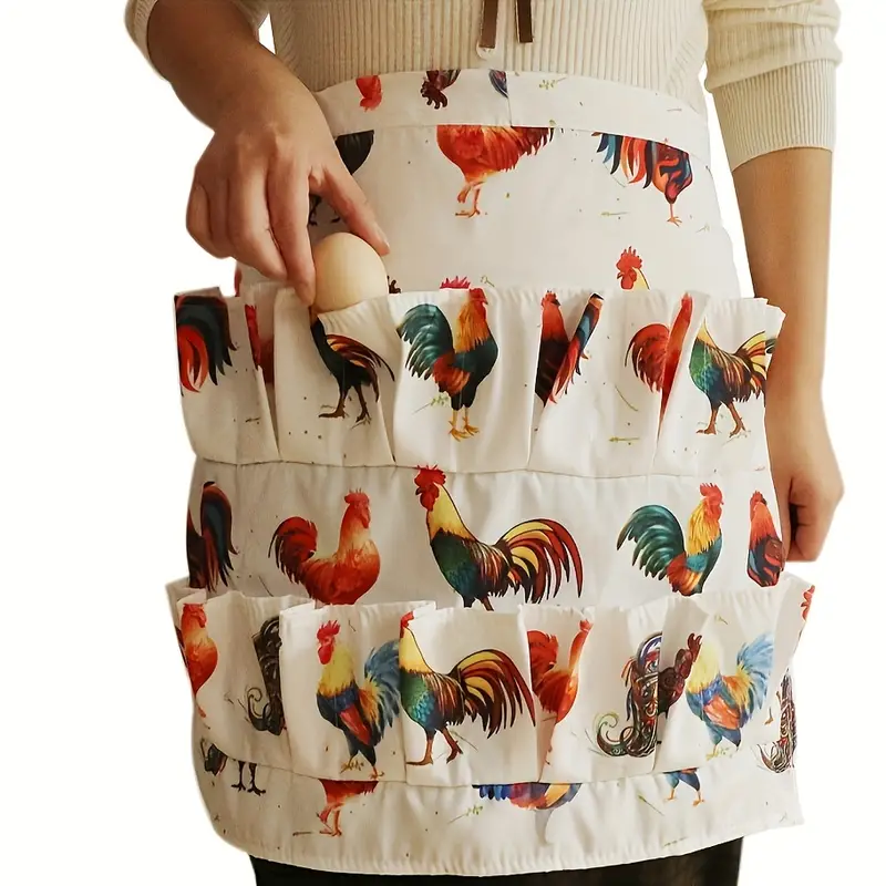 Pockets Egg Collecting Harvest Apron Chicken Farm Work - Temu Pockets Egg Collecting Harvest Apron Chicken Farm Work - Temu