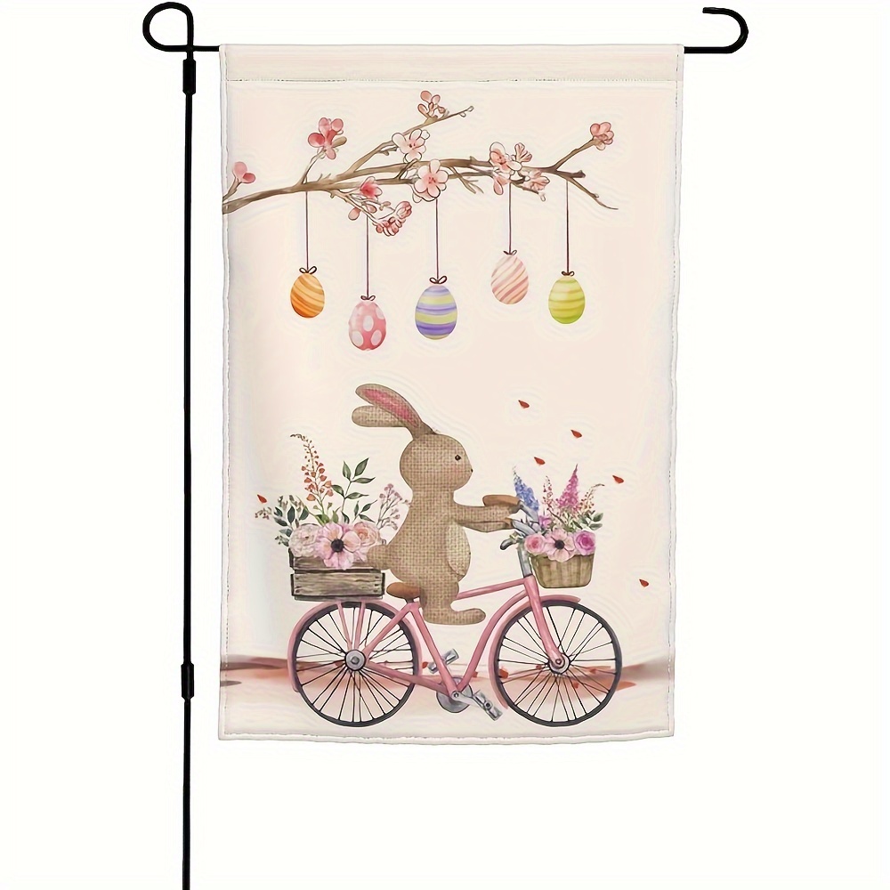 Easter Garden Flag Double Sided Holiday Seasonal Spring - Temu Australia