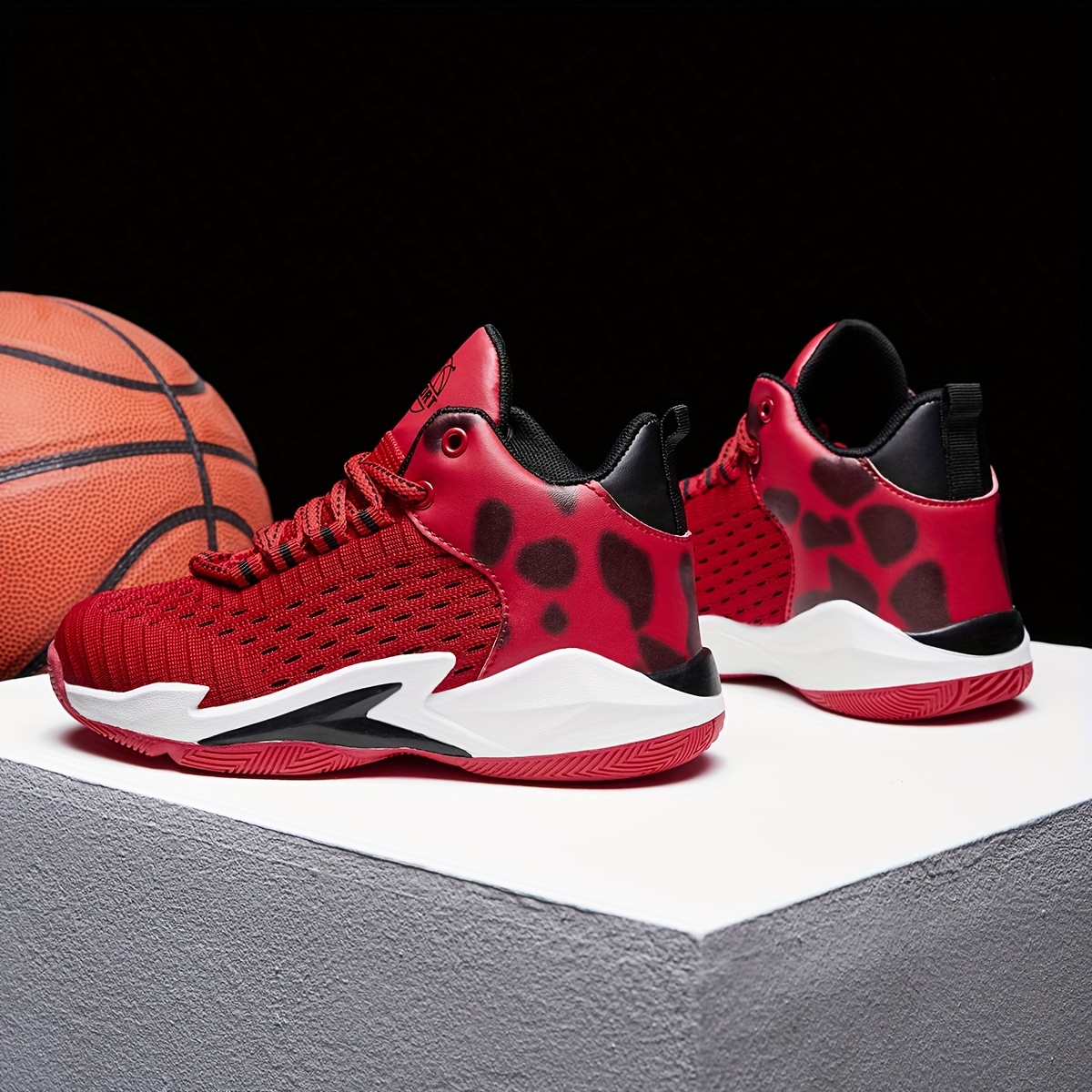 Girl's Solid Basketball Shoes Comfy Breathable Non Slip - Temu Australia