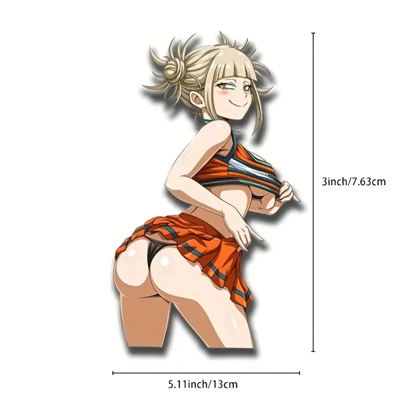 Swimsuit Dress Anime Car Sticker Vinyl Waterproof Car Wrap Temu