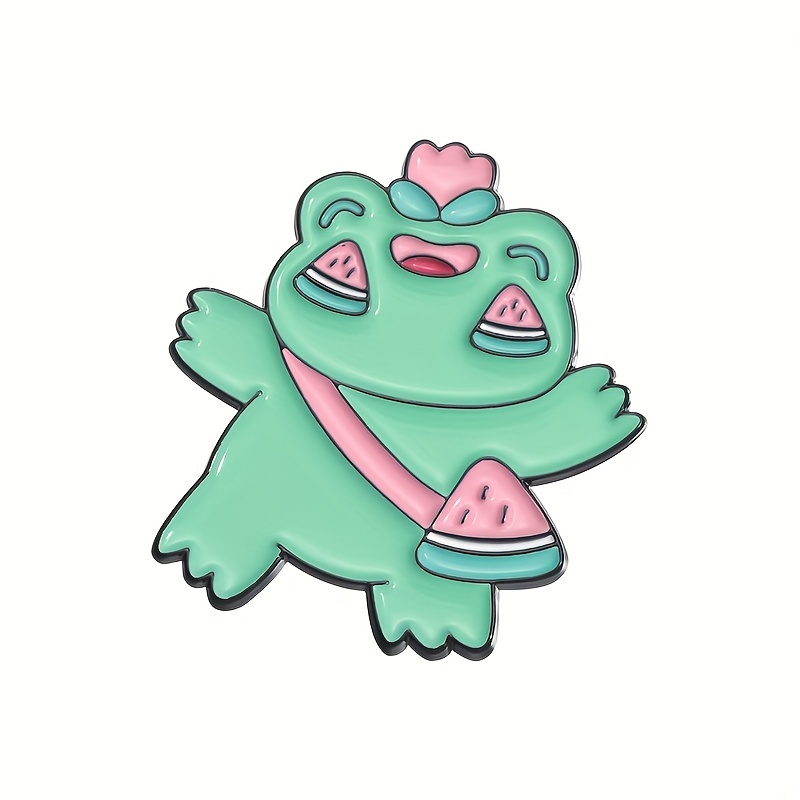 Cute Brooches Lovely Frog Design Perfect Backpack/ Jeans/ - Temu United ...