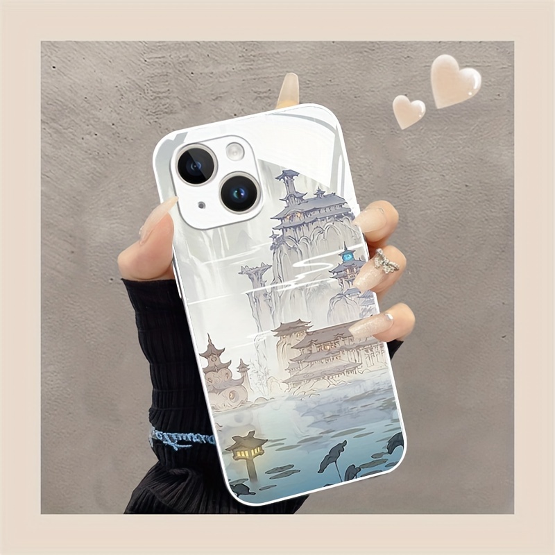 Creative Ink Painting Antique Pattern Phone Case Suitable - Temu United ...
