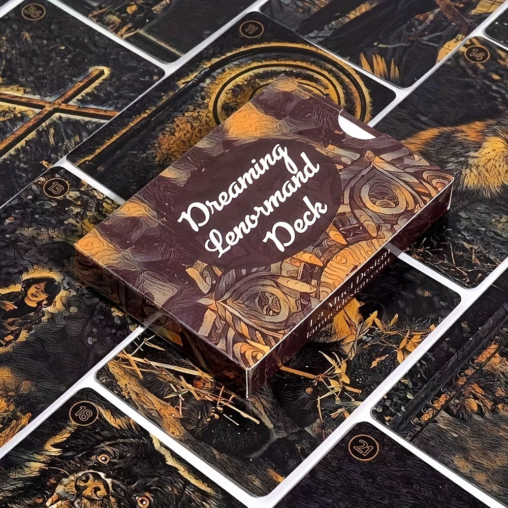 english version spot lenormand lenormand card game - Temu Australia