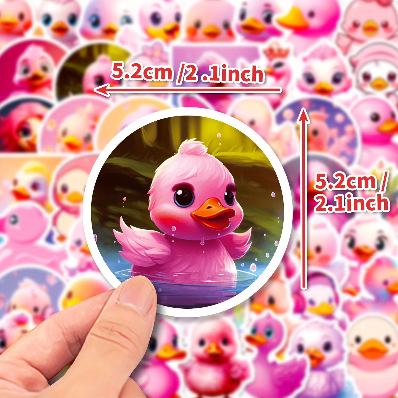 Fantasy Little Cute Duck Stickers Water Bottles Duck - Temu Canada