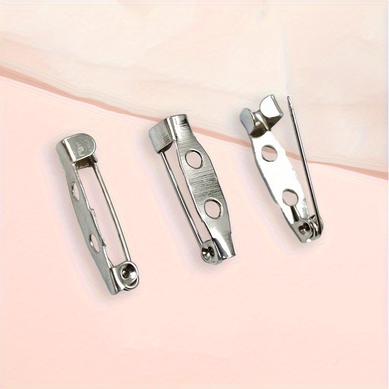 Safety Brooch Pin Back Safety Catch Bar Pins Diy Jewelry - Temu United ...