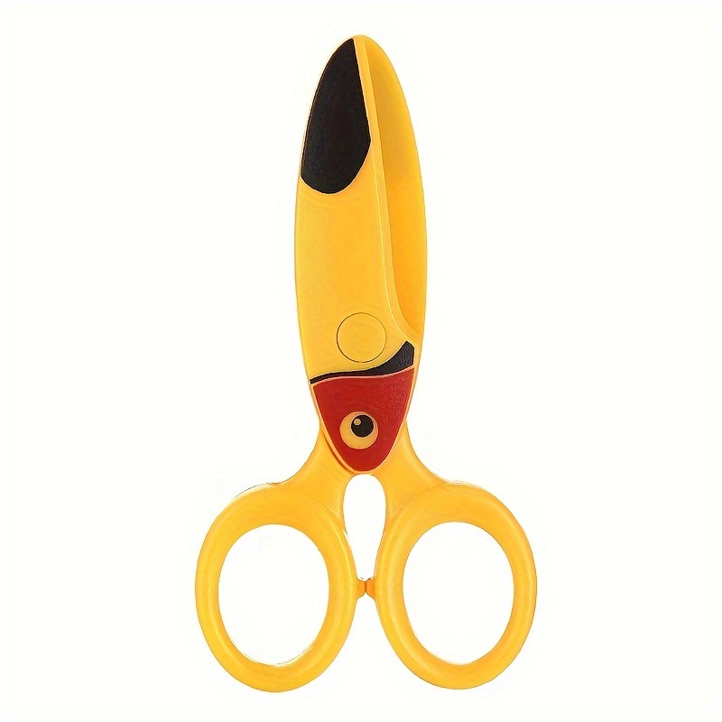 Plastic Scissors Cartoon Cute Scissors Art Work Crafts - Temu Australia