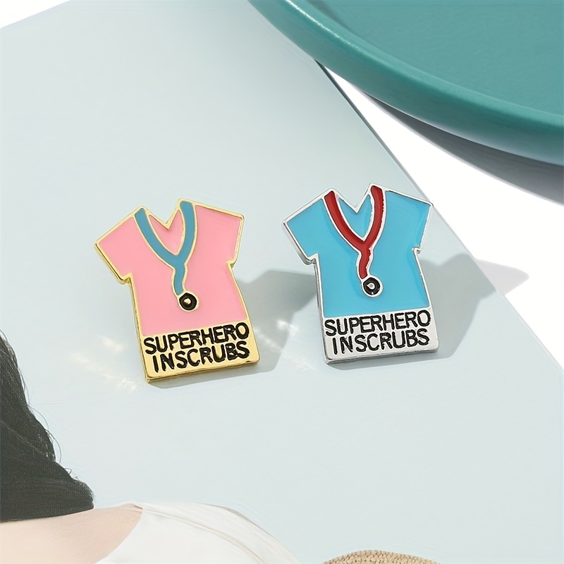 Stethoscope Brooch Medical Series Blue Erotic Couple - Temu Australia