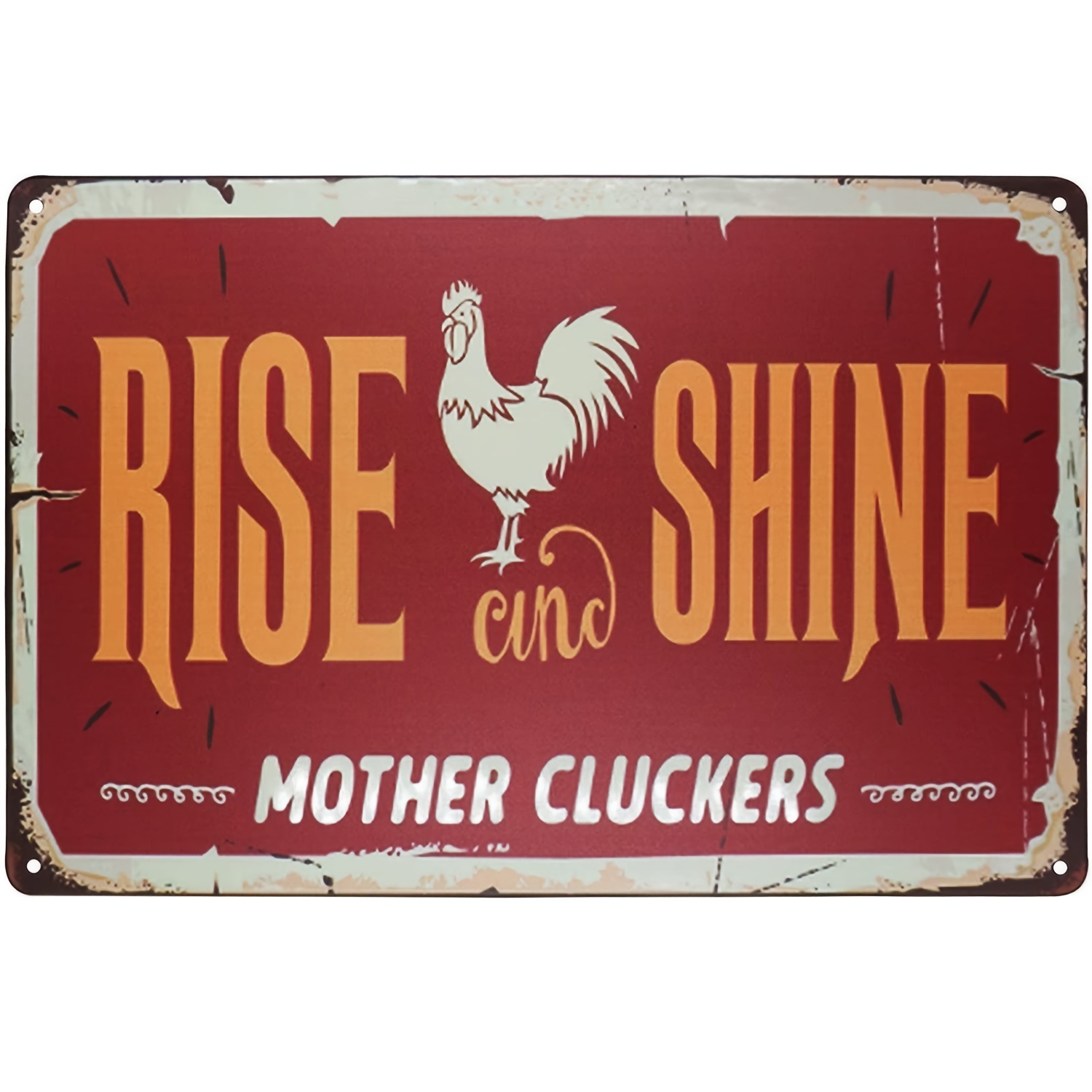 And Mother Cluckers White Chicken Retro Vintage - Temu Australia