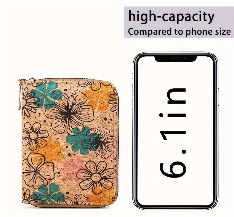 Bohemian Short Wallet Women Retro Floral Pattern Coin Purse - Temu