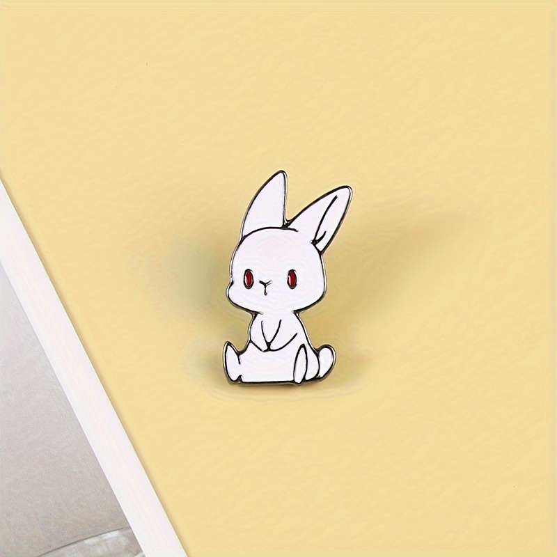 Good natured Rabbit Brooch Girls Cute Cartoon Little Rabbit - Temu ...
